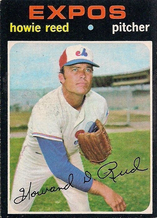 Topps 1971: no. 398 - howie reed