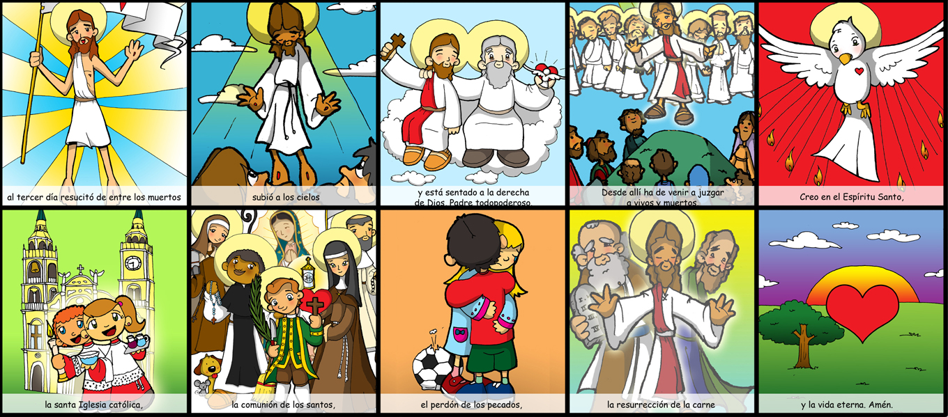 EDUCACIÓN RELIGIOSA: EL CREDO PARA NIÑOS