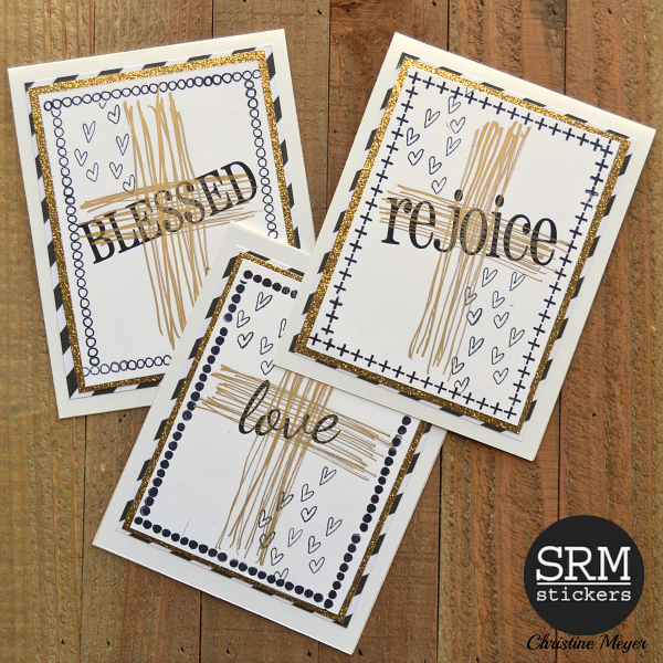 Scrapping with Christine: Faith Based Card Collection and Process Video