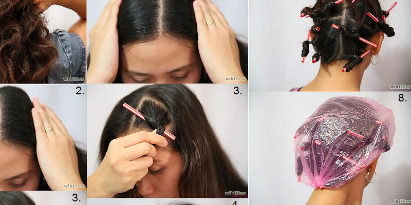 How To Curl Hair With Drinking Straws Style Hunt World