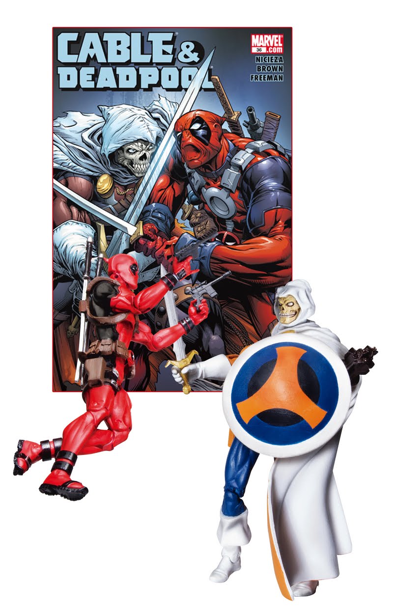 Deadpool Vs Taskmaster Toy