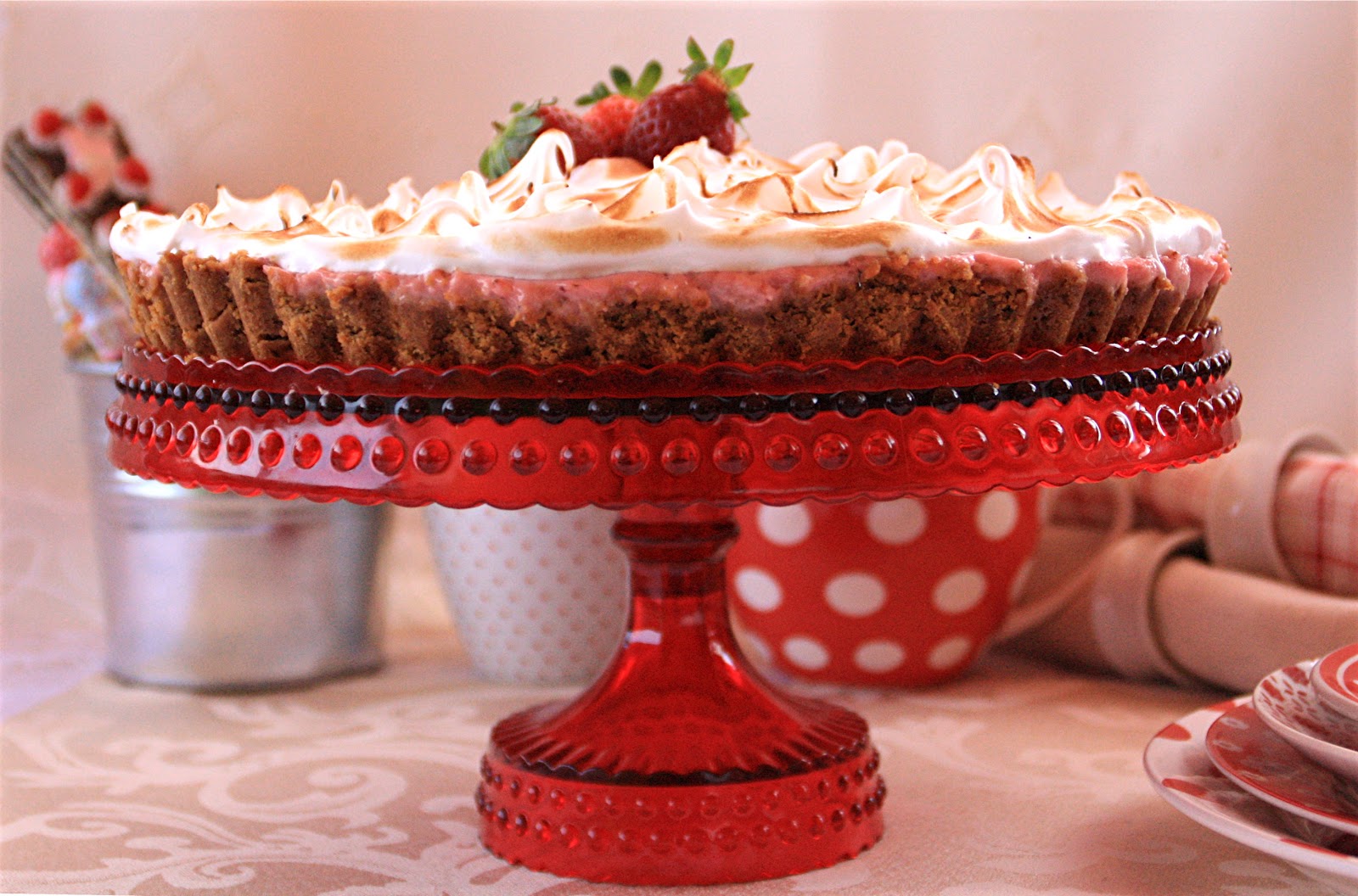 Desirvientadas: Strawberry Mallow Pie
