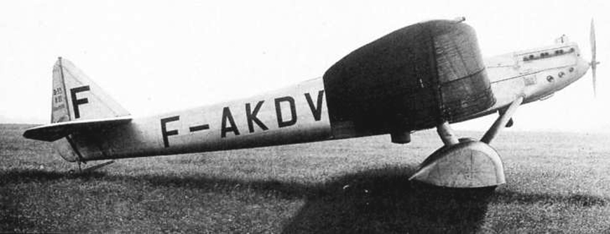 nhungdoicanh: Dewoitine D-33 Trait d'Union