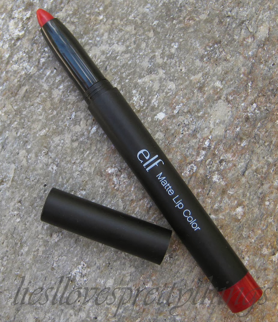 Liesl Loves Pretty Things: e.l.f. Matte Lip Color Rich Red
