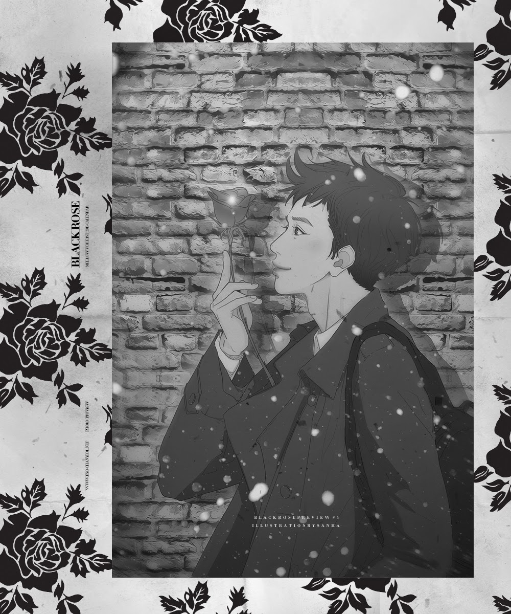 MJ SHOP: [CLOSE PO] MELLOW VOICE 2015 CALENDAR "BLACK ROSE"