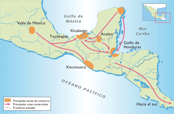 Influencia teotihuacana en la región maya: Comercio entre Teotihuacán y ...