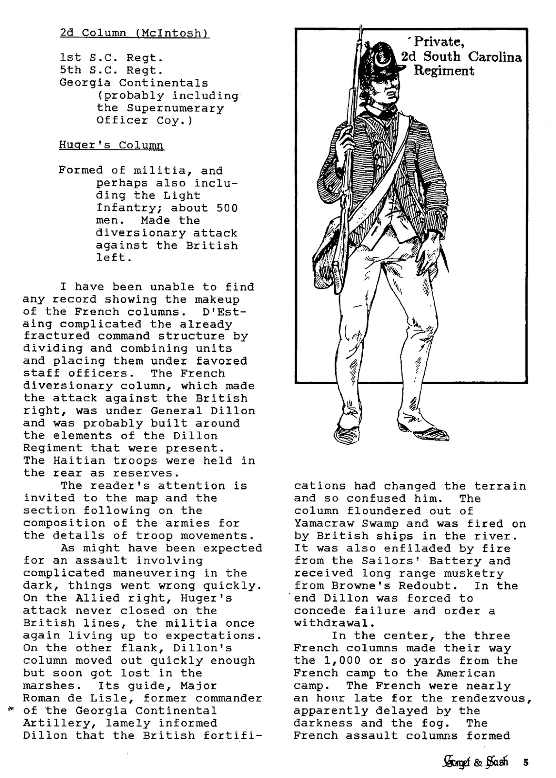 My Brave Fusiliers!: Storming of the Spring Hill Redoubt 1779: Part 1