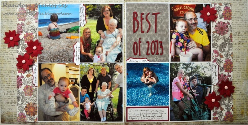 Random Memories: Two Page Layout - "Best of 2013"