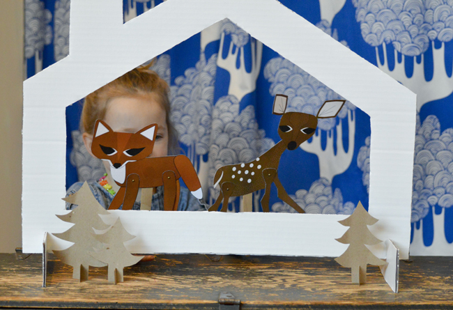 swoon studio: Make it: Tabletop puppet theater.