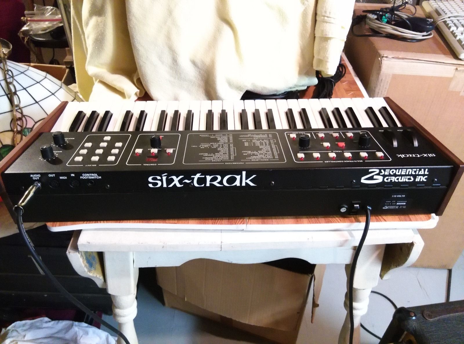 MATRIXSYNTH: Sequential Circuits Six-Trak Vintage Analog Synthesizer