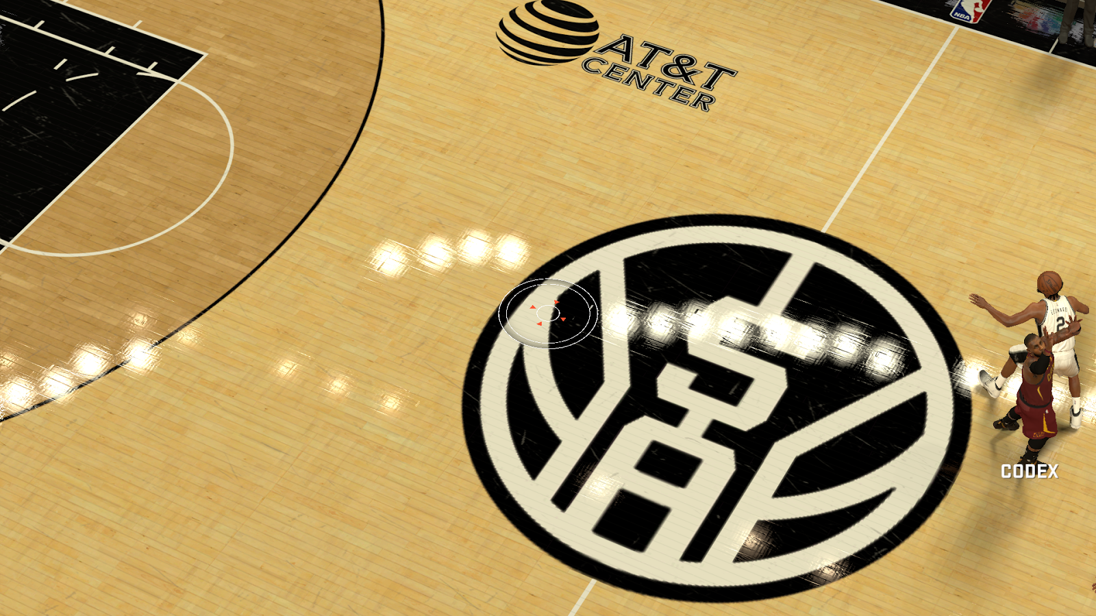 San Antonio Spurs Court