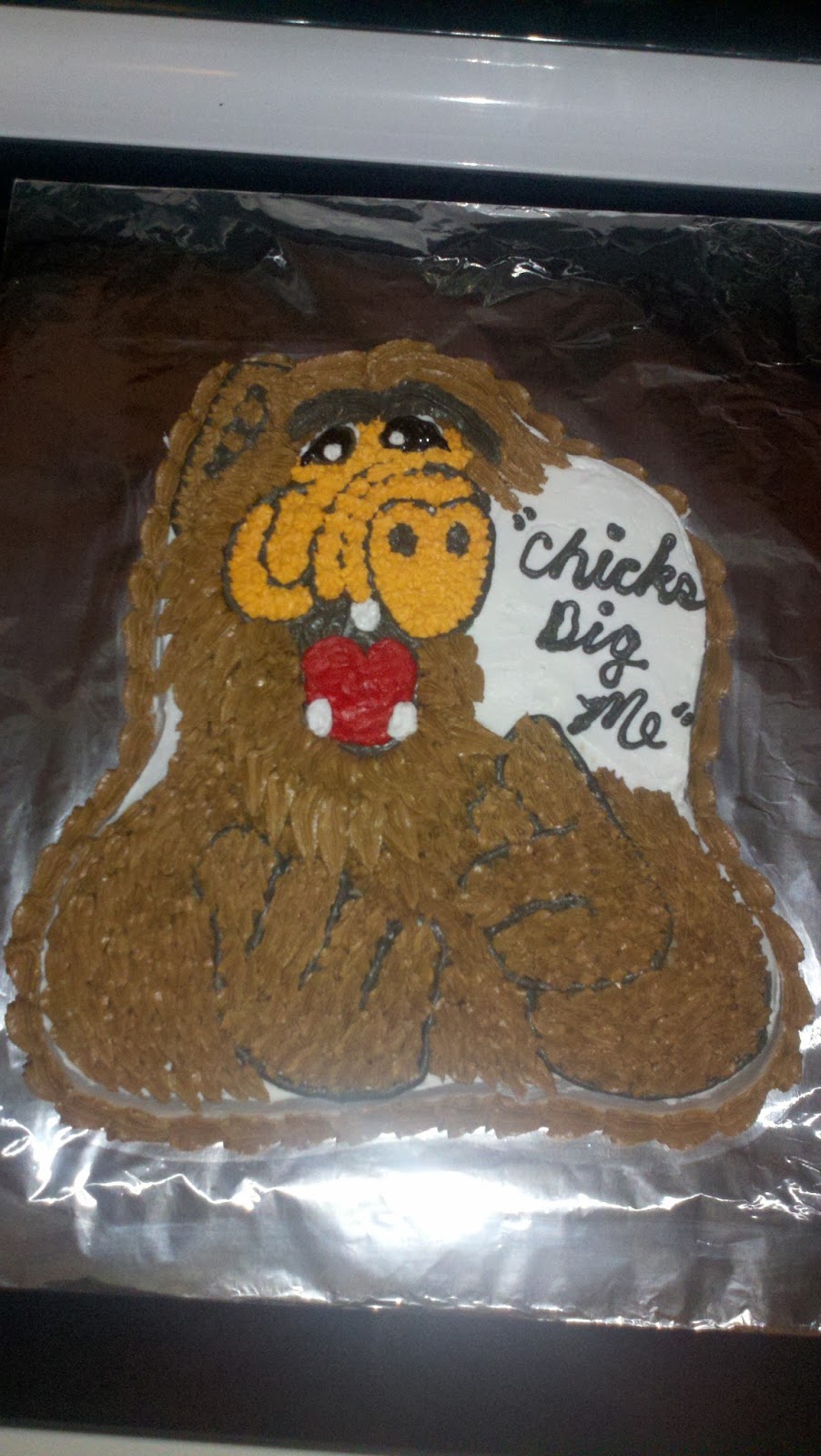 Frosted Art: Alf and Sponge Bob Cakes by Anita