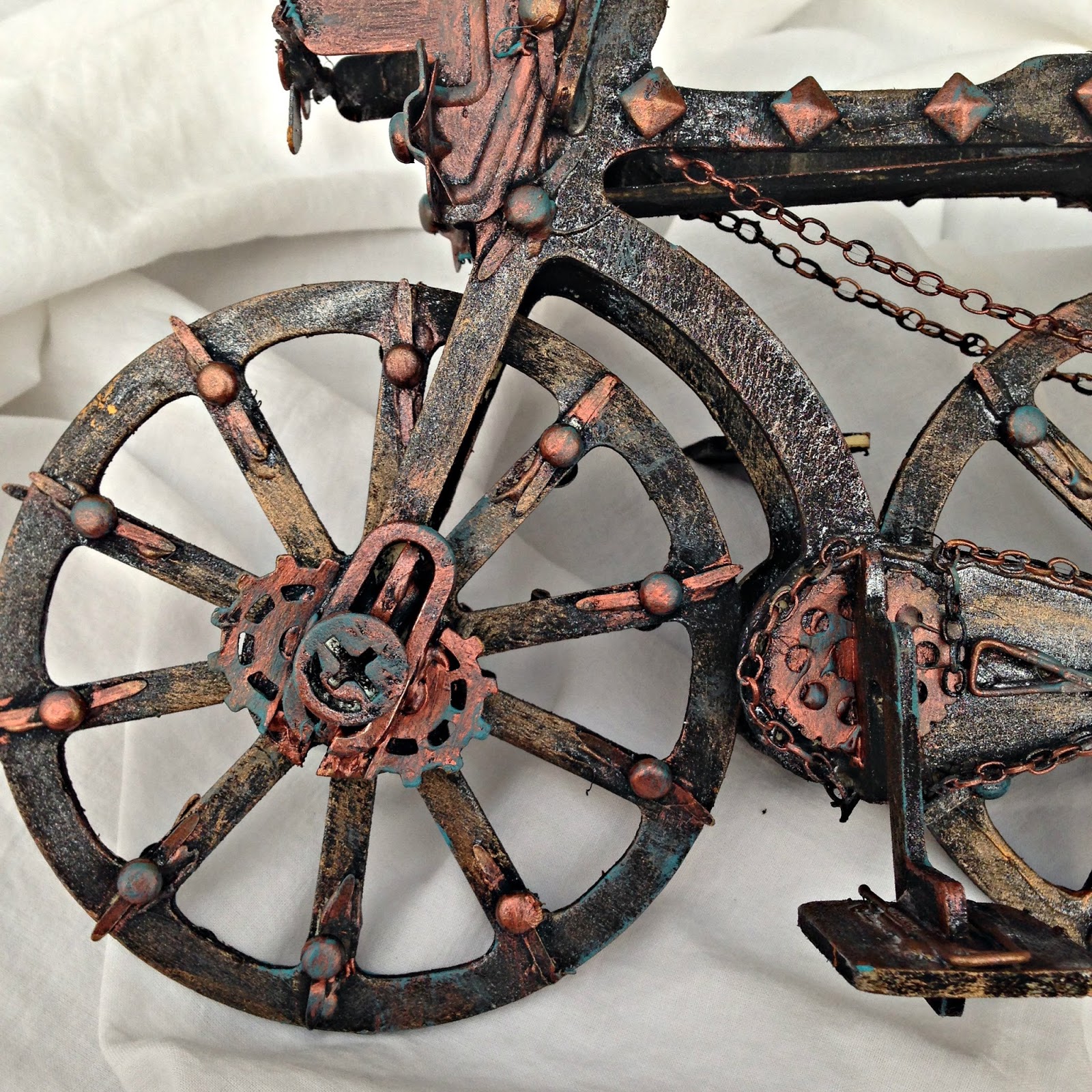 Butterflies N' Buttons: Altered , steampunk bicycle