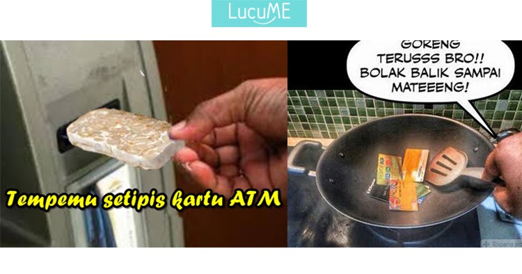 7 Meme 'Tempe Setipis Kartu ATM' Ini Bikin Ngakak Meratapi Nasib - Lucu ...