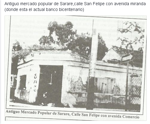 Patrimonio Historico-Cultural de la Parroquia Sarare: Patrimonio ...