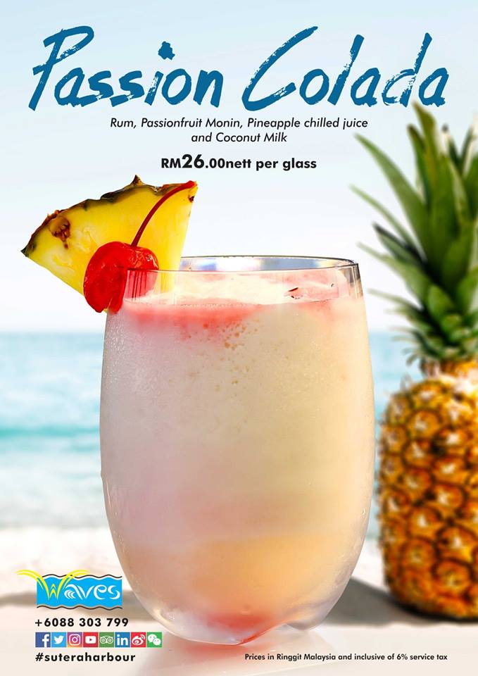 Meja Rasa KK (Blog): Passion Colada - Must Try!