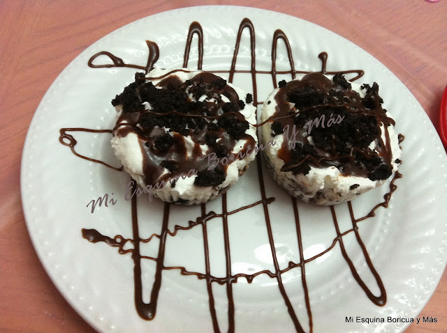 Mi Esquina Boricua y Más: Cupcakes de mantecado y galletas Oreo