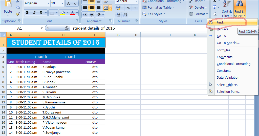 Excel Tricks How To Find A Value In Excel Sheet