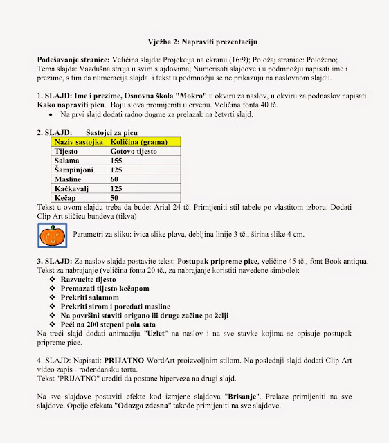 OSNOVI INFORMATIKE : 7 razred - PowerPoint