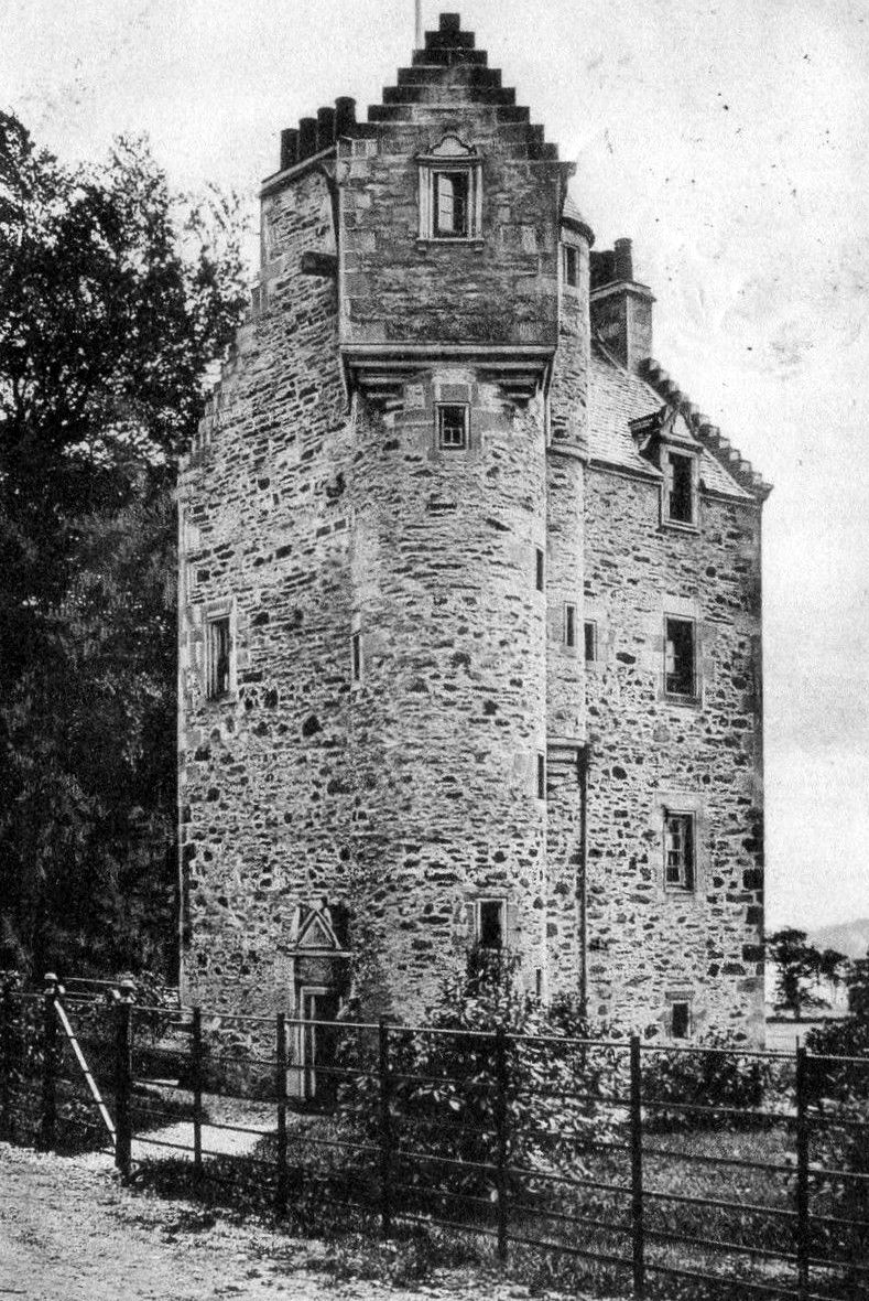 Tour Scotland: Old Photographs Kames Castle Scotland
