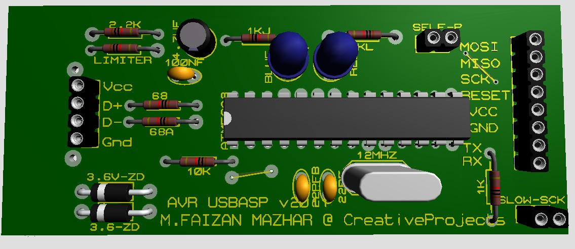 USBASP v2011 AVR PROGRAMMER ~ Creative Projects