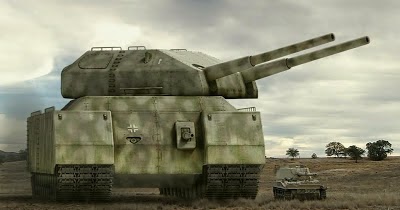 Alternative Forces of WWII : Landkreuzer P. 1000 Ratte