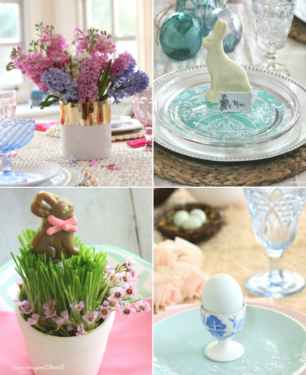ciao! newport beach: 10 favorite easter table settings