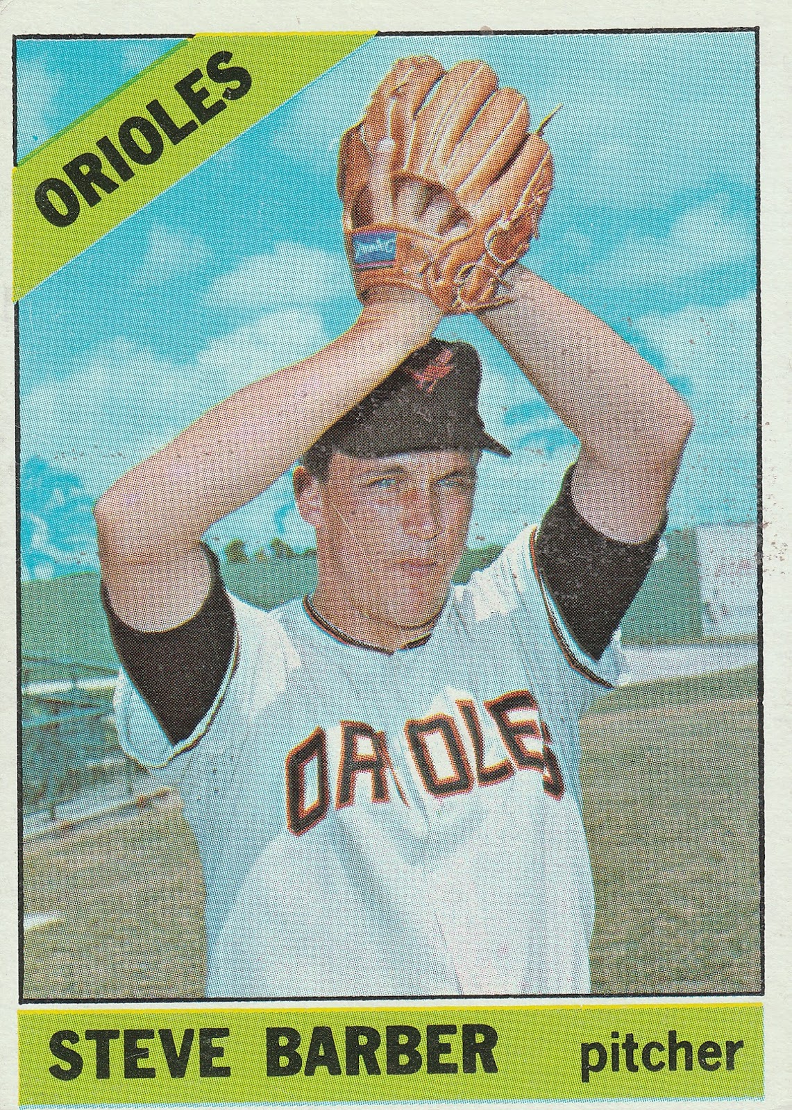 1966 Topps Baseball: Steve Barber (#477)