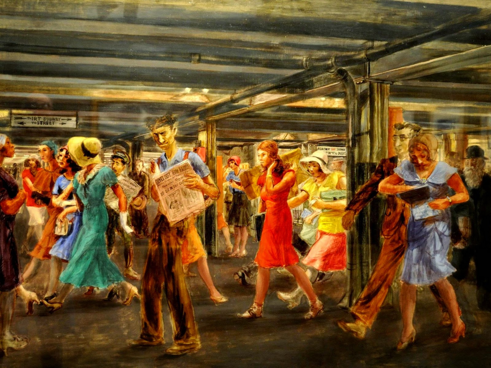Reading and Art: Reginald Marsh