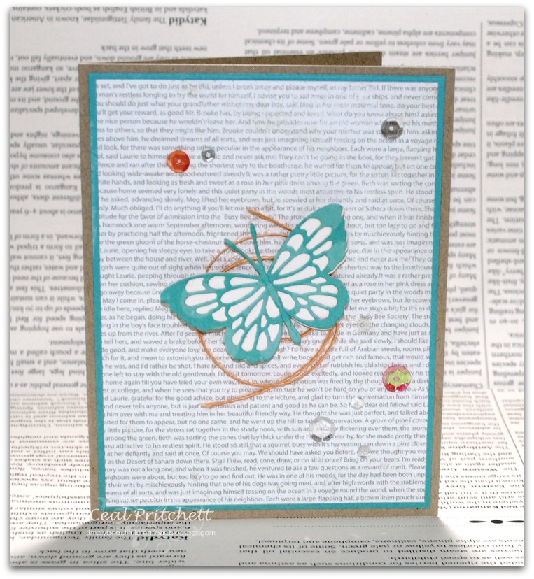 Simply Beautiful: Text Butterfly