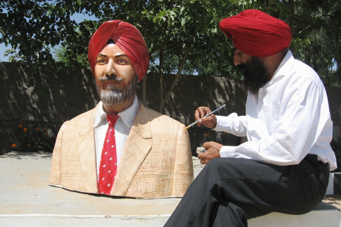 Manjit Singh Gill-Sculpture Artist.. *********Ghall_kalan*********