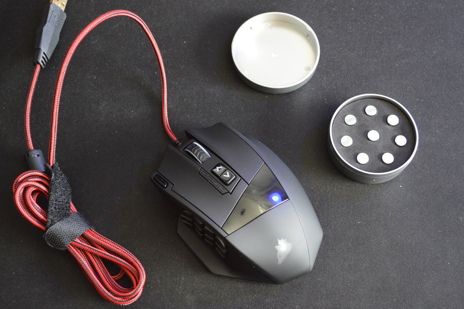 Mouse Gaming Titanwolf modello Gauntlet