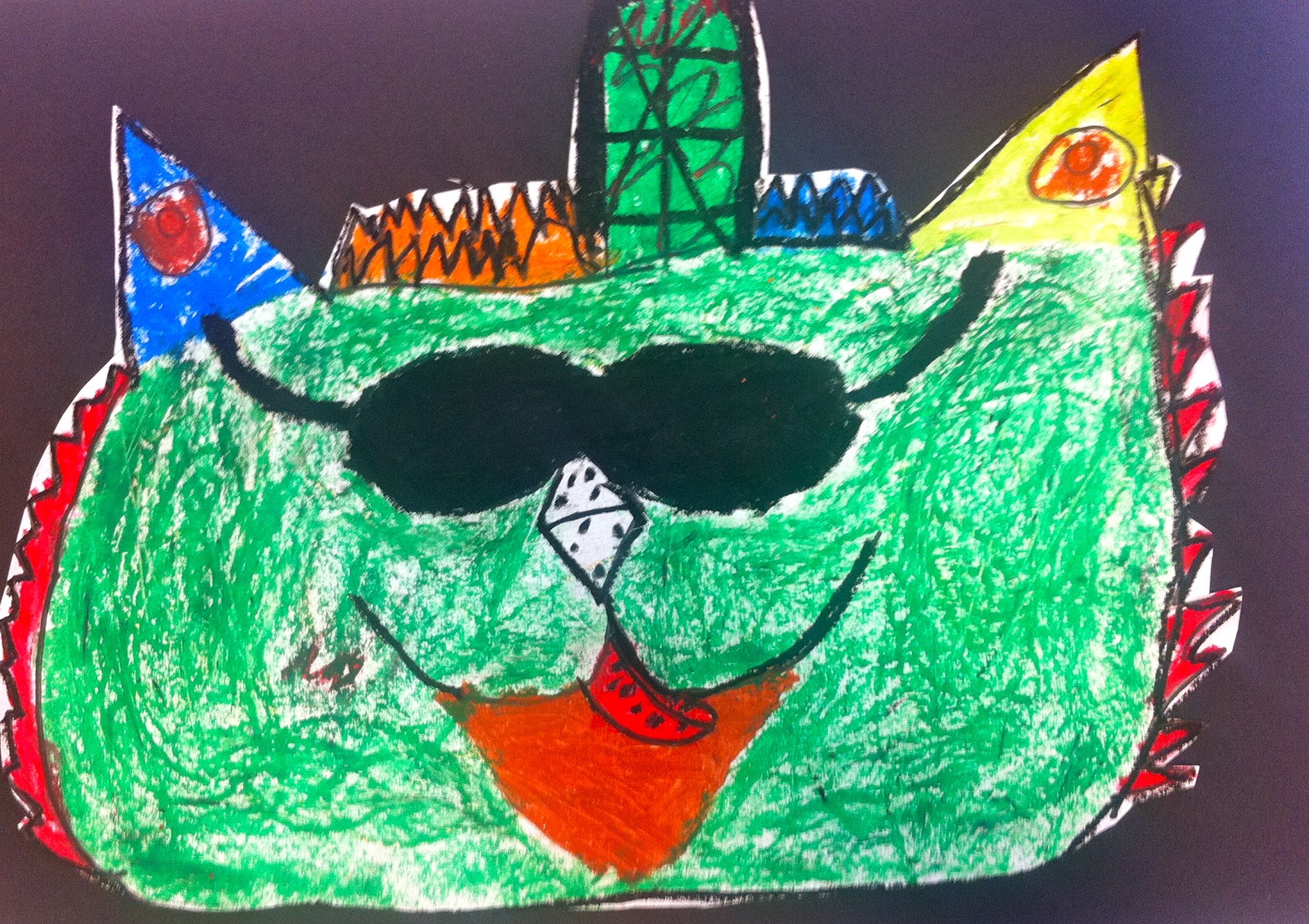 Expression of Imagination: Crazy Cool Cats!! by 3rd grade