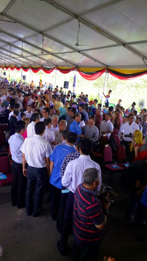 YB Karim says...: Galeri: Majlis Perasmian Pecah Tanah Jambatan Batang ...