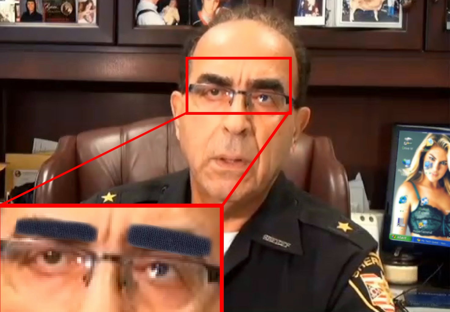 Ohio Valley News: BREAKING: Sheriff Abdalla's Eyebrows Really Are Made ...