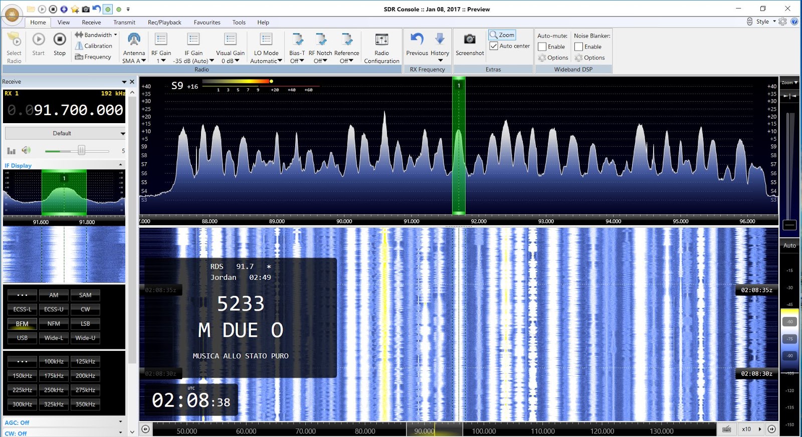 Radio & Communication Info: Il nuovo SDRplay 2 Pro testato con tre software