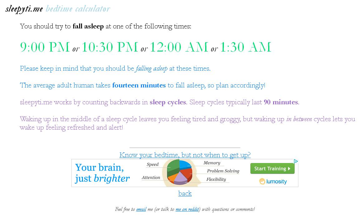El Rincón de la Princesita: Sleepyti.me