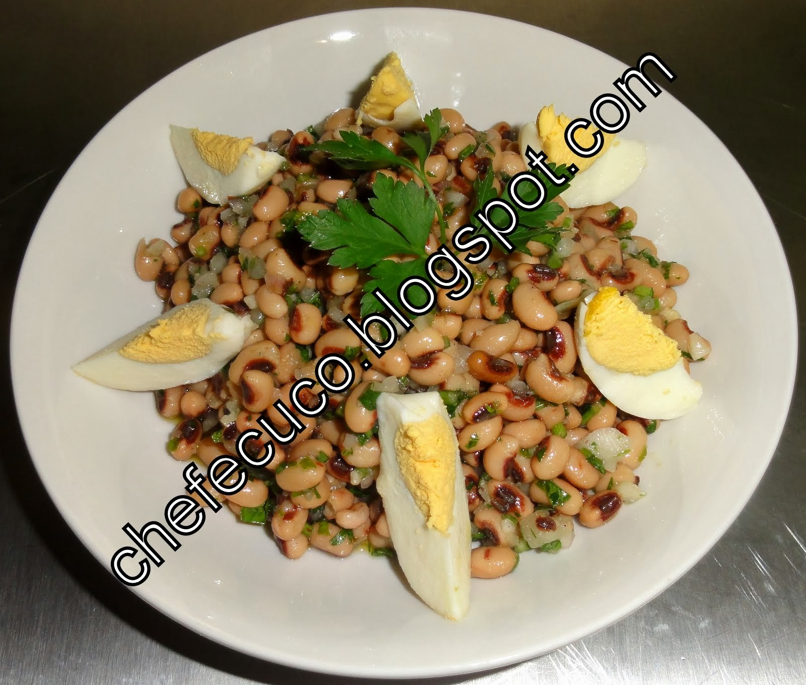 O mundo da culinária: Salada de feijão-frade