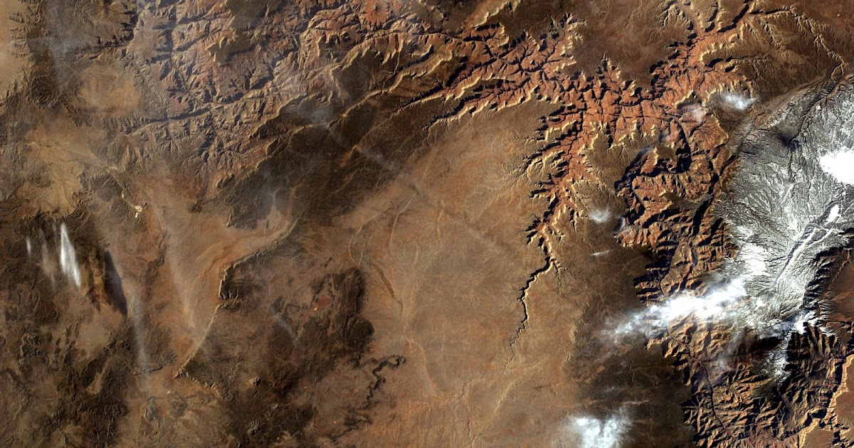 Grand Canyon seen from the International Space Station | Earth Blog