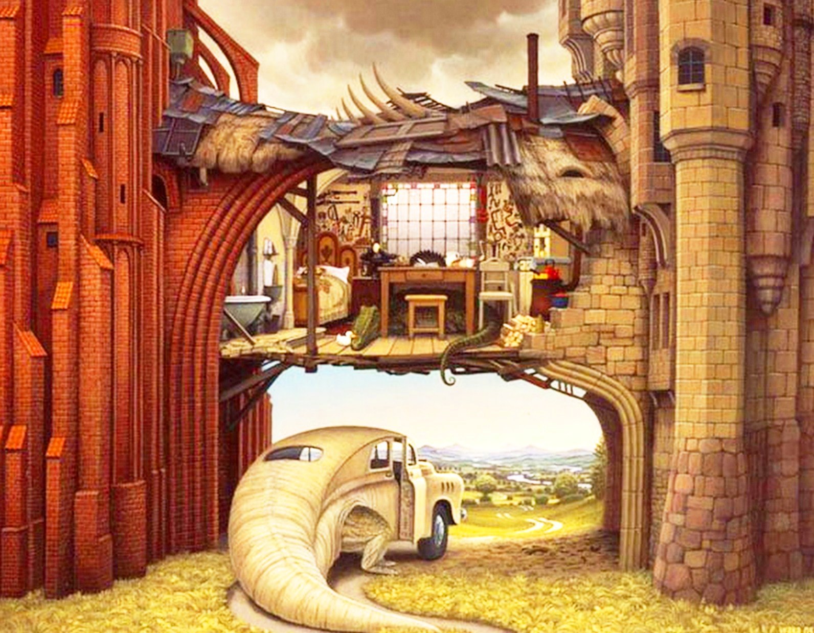 El arte es su máxima expresión : Pintura Surrealista al Óleo, Jacek Yerka