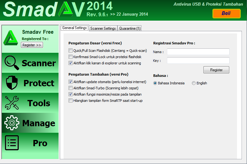 IT Bontang kalimantan: Download Smadav Pro