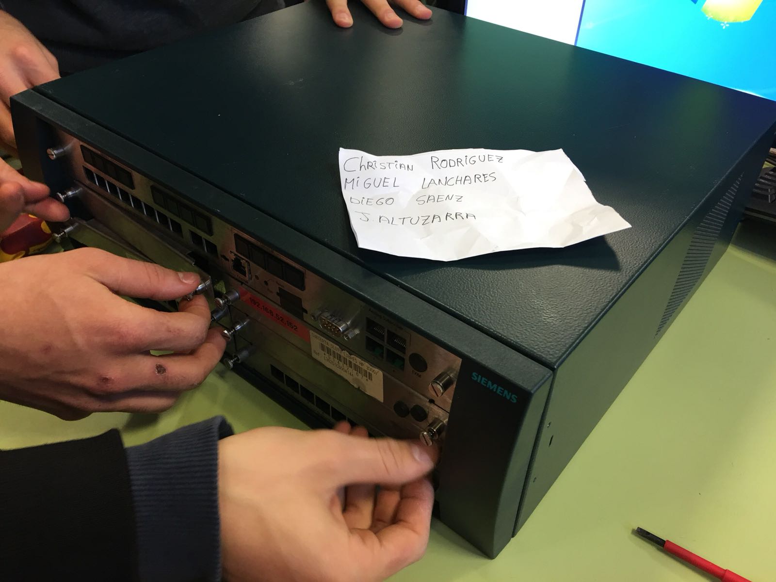 Centralita Siemens Hardware HIPATH 3500