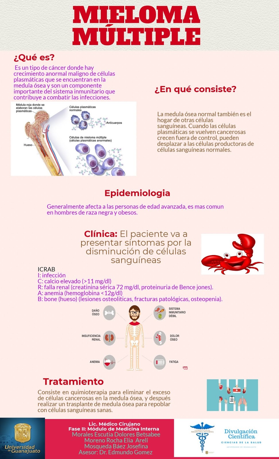 DIVULGACIÓN CIENTÍFICA UG: Mieloma Múltiple