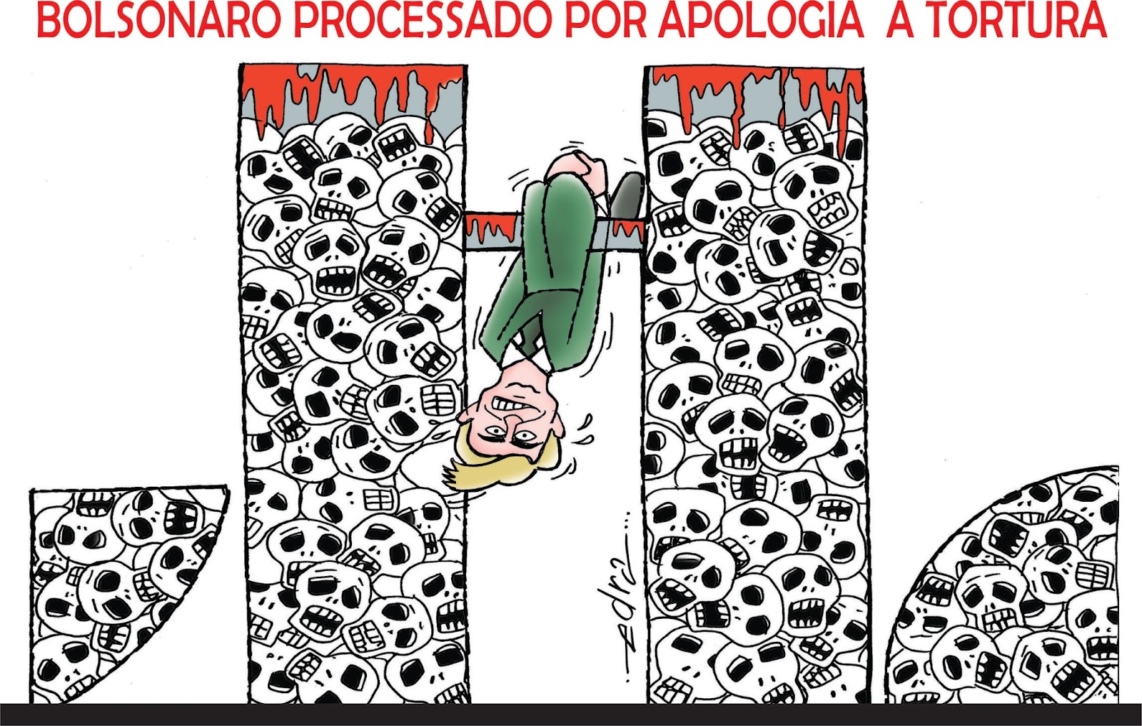 Edra - O Humor Nosso de Cada Dia: Minhas Charges Publicadas em Junho/2016