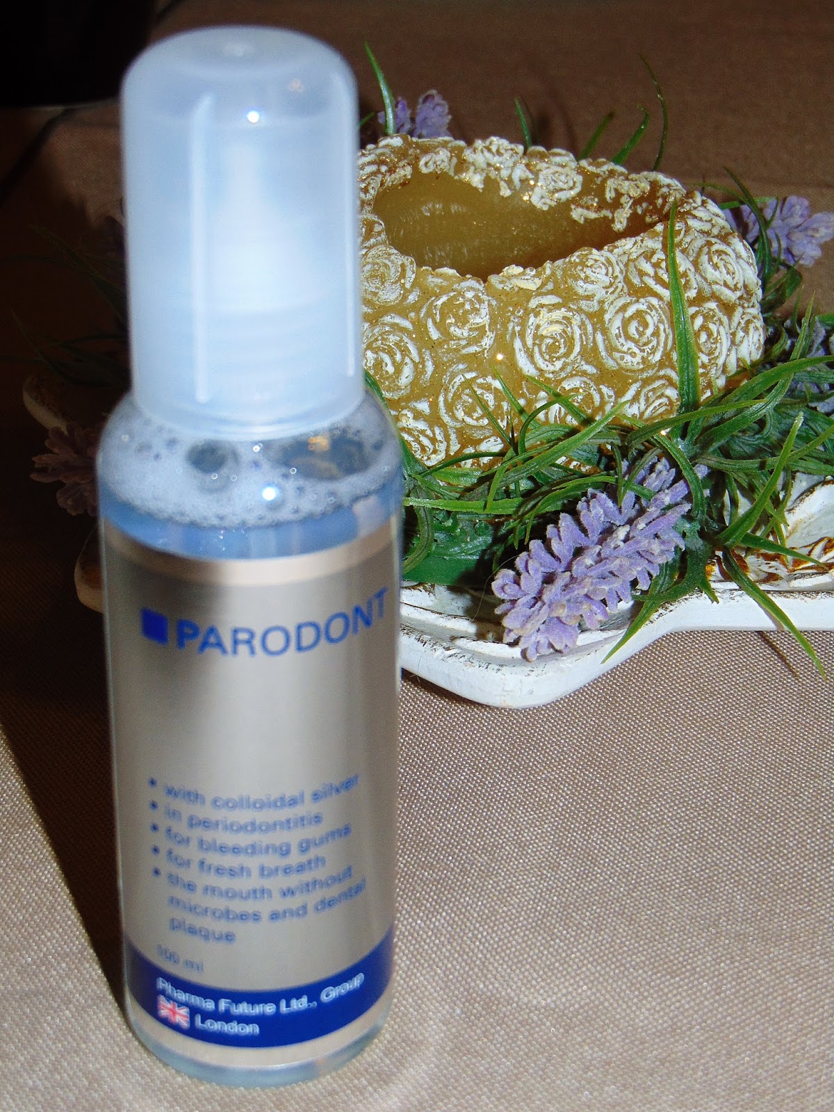 Recenzja: Parodont- spray do ust ze srebrem koloidalnym - LTP Pharma