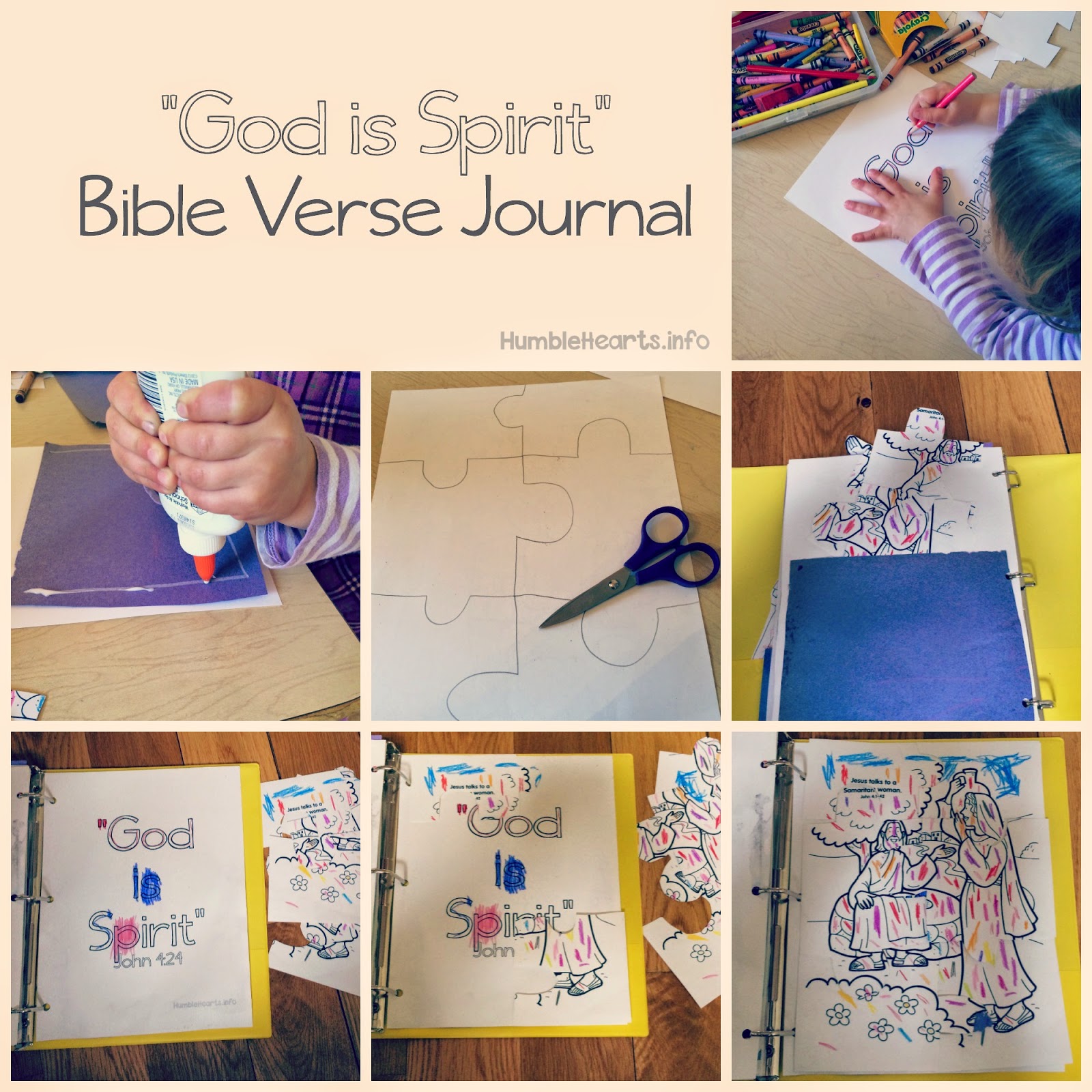 "God Gave His Son" Bible Verse Journal Part 2 | Humble Hearts