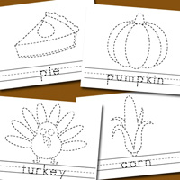 Free Thanksgiving Printables for Kids | Totschooling - Toddler ...