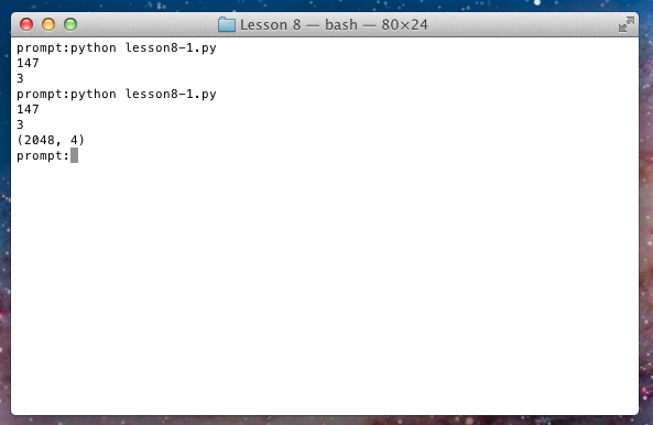 Getting Started With Python Lesson 8 Tuples And String Formatting