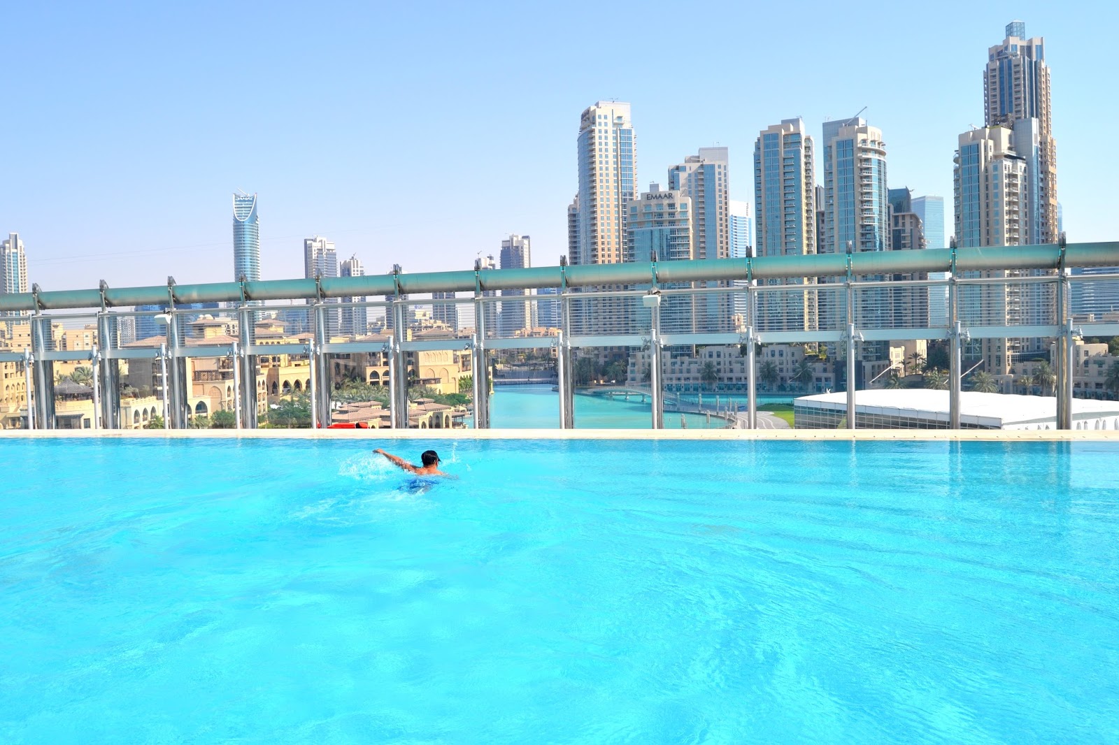 The Style Choreo: POOL DAY AT THE BURJ CLUB