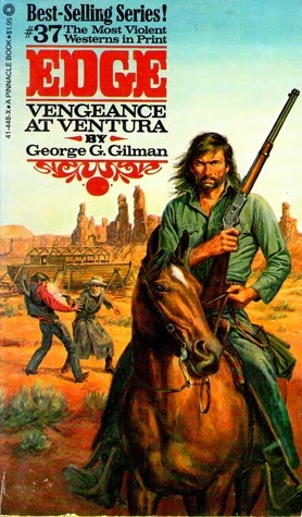 Bloody Pit of Rod: Edge: Western Adventure Novel Series Covers